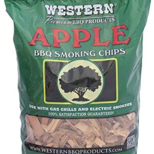 Western BBQ Smoking Wood Chips Variety Pack Bundle (4) Apple, Hickory, Mesquite and Pecan Flavors