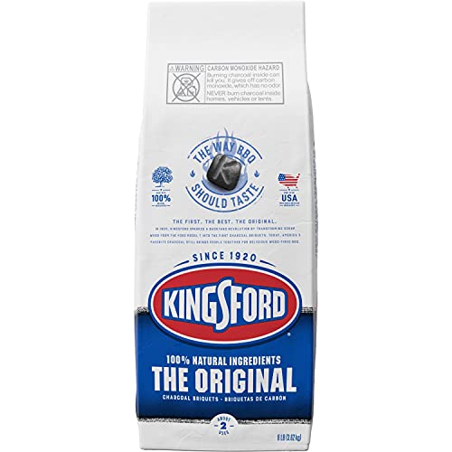 Kingsford 32071 Original Charcoal Briquettes, 8 lb, Black