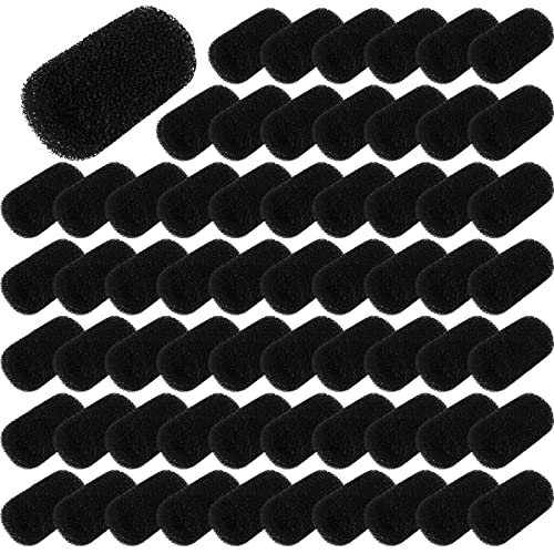 Queekay 100 Pcs Tail Scrubber High Density Pool Sweep Hose Scrubber Pool Cleaner Tail Sweep Replacement Pre Filter Sponge Compatible with Polaris Pool Cleaner 180 280 360 380, 3900