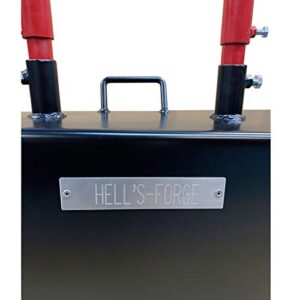 Hell's Forge MAX Propane Forge Double Burner Unit Knife and Tool Making Farrier Forge MADE IN THE USA