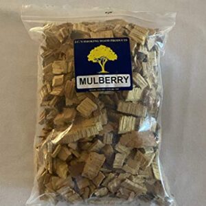 J.C.'s Smoking Wood Chips - 210 Cu Inch Gal Bag - Mulberry