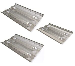 htanch sn3531 (2-pack) sn3551 (1-pack) 16ga stainless steel heat plate for fire magic 15-s1s1n-a, 15-s2s1n-a, 25-s1s1n-62, 25-s1s1n-71, 25-s2s1n-62, 25-s2s1n-71