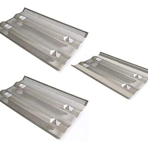 Htanch SN3531 (2-Pack) SN3551 (1-Pack) 16GA Stainless Steel Heat Plate for Fire Magic 15-S1S1N-A, 15-S2S1N-A, 25-S1S1N-62, 25-S1S1N-71, 25-S2S1N-62, 25-S2S1N-71