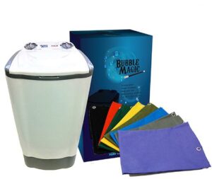 20 gallon bubble magic washing machine + grow1 ice hash extraction 8 bags kit