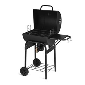 Amazon Basics 317 Square Inch Charcoal Grill, Black