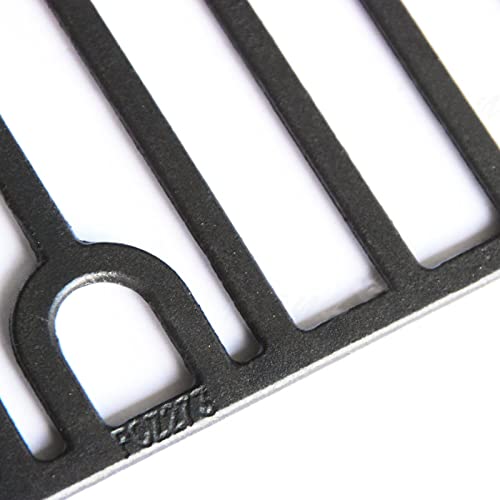 Hongso Replacement Repair Kit for Master Forge 3218LT, 3218LTN, L3218, 5 Burner Gas BBQ Grill Grill Grates SS Burners and Heat Plates