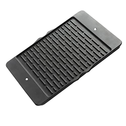 SafBbcue 7598 Cast Iron Griddle Replacement Parts for Weber Spirit 300 Series Weber Griddle Spirit E-310 E-315 E-320 E-330 S-310 S-315 Spirit II E-310