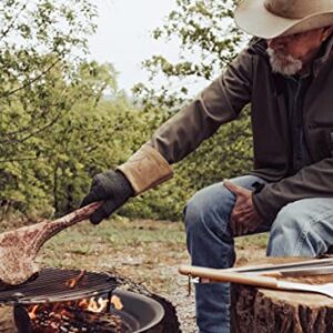 Y Yellowstone BBQ Tool Set - 2 pc Grill Set Includes Spatula and Tongs | Ideal BBQ Grill Accessories | Authentic Yellowstone Merchandise