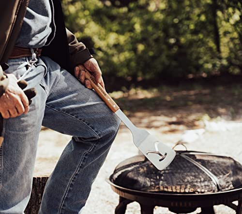 Y Yellowstone BBQ Tool Set - 2 pc Grill Set Includes Spatula and Tongs | Ideal BBQ Grill Accessories | Authentic Yellowstone Merchandise