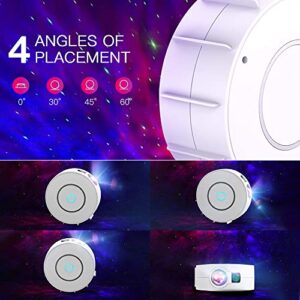 V JULES.V Star Projector, Galaxy Projector for Bedroom, Smart APP & Voice Control Galaxy lamp, Compatible with Alexa & Google Home, for Kids Adults Bedroom,Room Decor,Game Room,Party