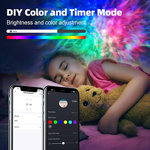 V JULES.V Star Projector, Galaxy Projector for Bedroom, Smart APP & Voice Control Galaxy lamp, Compatible with Alexa & Google Home, for Kids Adults Bedroom,Room Decor,Game Room,Party