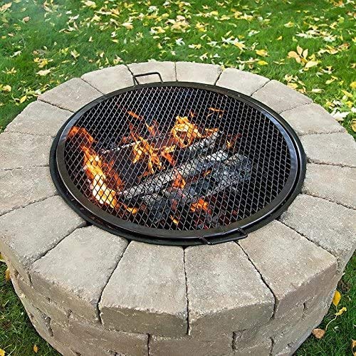 Walden Tough BBQ Cooking Fire Pit Grilling Grate (34") - Outdoor Grilling - Fireplace Cooking - Cooking with Fire - Fire Grate (34-Inch Diameter)