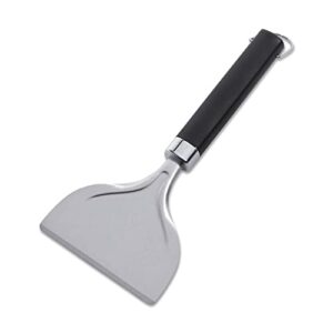 weber 6781 griddle scraper, silver