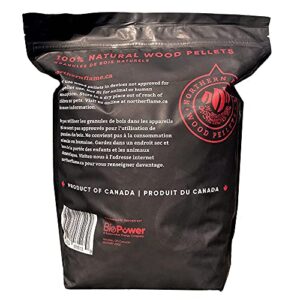 Northern Flame 100% Pure All-Natural Canadian Wood Pellets for Grilling, Smoking and BBQ (5 lb Bag) - Birch