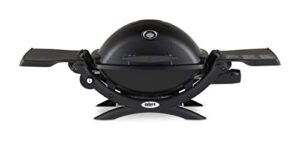 weber q1200 liquid propane grill, black