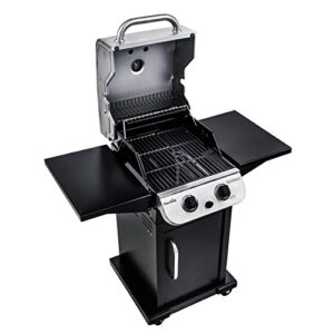 Char-Broil 463673519 Performance Series 2-Burner Cabinet Liquid Propane Gas Grill, Stainless Steel