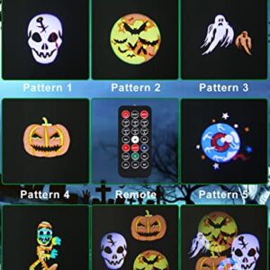 Christmas Projector Lights Outdoor - Holiday Projector Lights Outdoor with 72 Patterns,3D Ocean Wave,Waterproof with Remote Timer for Halloween Christmas Birthday Party Holiday Decorations