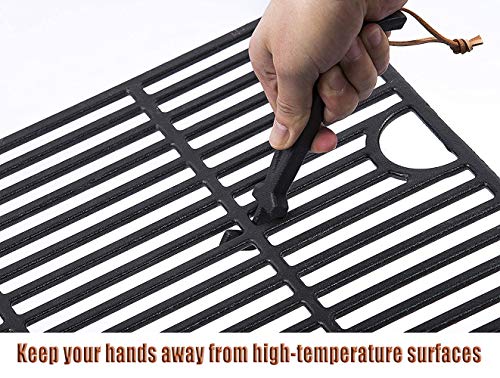 Universal Grate Mover Replacement Parts for Big Green Egg BBQ Grate Lifter, Char-Griller, Weber Grill Grate Lifter Tool, Pit Boss, Primo Vision Louisiana Grills, for Most Charcoal Grills & Gas Grills