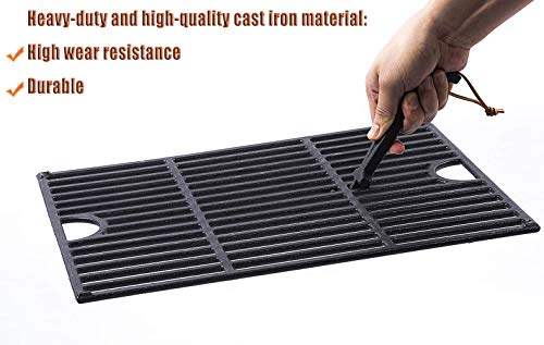 Universal Grate Mover Replacement Parts for Big Green Egg BBQ Grate Lifter, Char-Griller, Weber Grill Grate Lifter Tool, Pit Boss, Primo Vision Louisiana Grills, for Most Charcoal Grills & Gas Grills