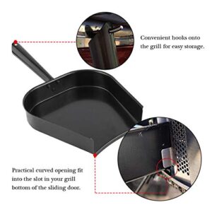 Dracarys Stainless Steel Ash Pan Big Green Egg Accessories Ash Tool for BGE Primo and Other Charcoal Kamado Stove(at+AP+GG)