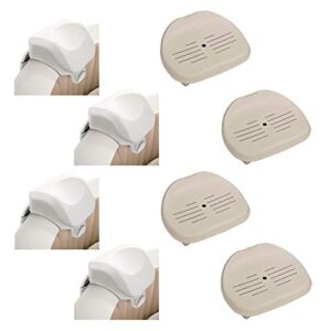 intex 28505e purespa foam headrest (4 pack) 28502e hot tub seat (4 pack)