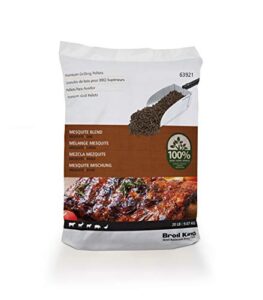 broil king 63921 mesquite blend hardwood grilling pellets, wood