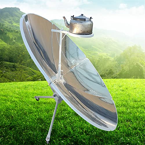 Concentrating Solar Cooker Sun Oven Outdoor Oven 150cm Diameter Of Solar Cooker Parabolic 1500W Sun Concentration Oven For Grazing Farms And Pastures