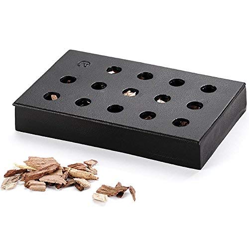 Outset Q177, Wood Chip Smoking Box: Cast Iron