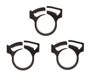 atie black sweep hose clamp b16 and eb15 for polaris 280 black max f5b, 3900 sport, tr35p, tr36p pool cleaner hose clamp b15 & pentair legend platinum letro pool cleaner hose clamp eb15 (3 pack)