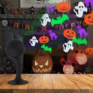 Halloween Lights, Outdoor Projector Indoor Decorations Light Led Spotlight Pumpkin Lighting Plug in Waterproof Decor Projection Show for Outside Yard