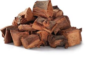 napoleon 67028 apple wood chunks smoker chips, multi