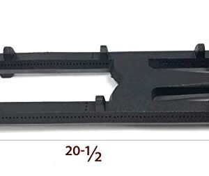 Grill Parts Zone Cast Iron Burner Replacement for for DCS 36ABQR, 48BQAR, DCS 36A-BQARS, DCS48-BQRS, GE & OCI - 20 1/2 inch x 6 1/4 inch Gas Models