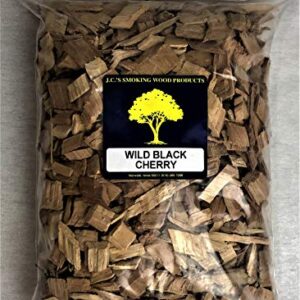 J.C.'s Smoking Wood Chips - 210 Cu Inch Gal Bag - Wild Black Cherry