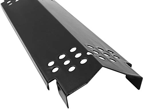 SafBbcue 17" Cast Iron Grates and Heat Plates Burners for Nexgrill 720-0830H, 720-0670A, 720-0783E, 720-0888N, Kenmore 41516106210 415.16106210 Gas Grill