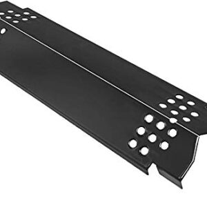 SafBbcue 17" Cast Iron Grates and Heat Plates Burners for Nexgrill 720-0830H, 720-0670A, 720-0783E, 720-0888N, Kenmore 41516106210 415.16106210 Gas Grill