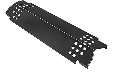 SafBbcue 17" Cast Iron Grates and Heat Plates Burners for Nexgrill 720-0830H, 720-0670A, 720-0783E, 720-0888N, Kenmore 41516106210 415.16106210 Gas Grill