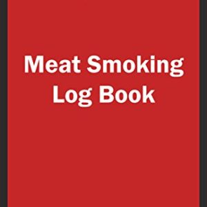 Cave Tools BBQ Smoker Recipe Notebook and Journal with Wood Smoking and Meat Temperature Guide for BBQ Smoker, Grill, and Other Outdoor Cooking Notes