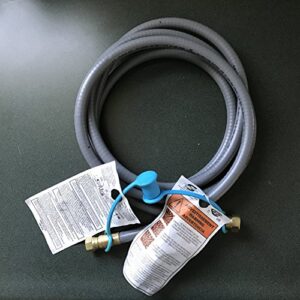 weber #99263 10 foot 3/8 inch natural gas hose kit with 3/8 quick disconnect fitting