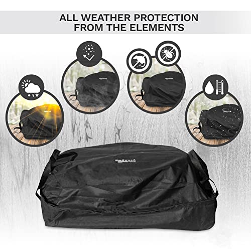 Carry Bag/Cover for Coleman Roadtrip LXX, LXE, 285 and More Portable Grills. Heavy Duty Waterproof Design for Camping, Roadtrips, Storage and Outdoor Use