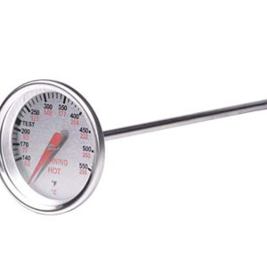 DOZYANT 9815 Accurate Grill Thermometer Replacement 62538 for Weber Genesis Silver B/C, Genesis Gold B/C, Genesis 1000-5500 Series, Temperature Gauge with a 5" Probe, Thermostat for Weber Gas Grill