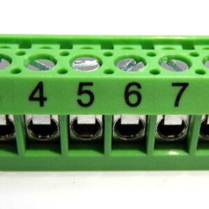 Jandy Pro Series Terminal Bar Connector, 10 Pin Green, AquaLink RS