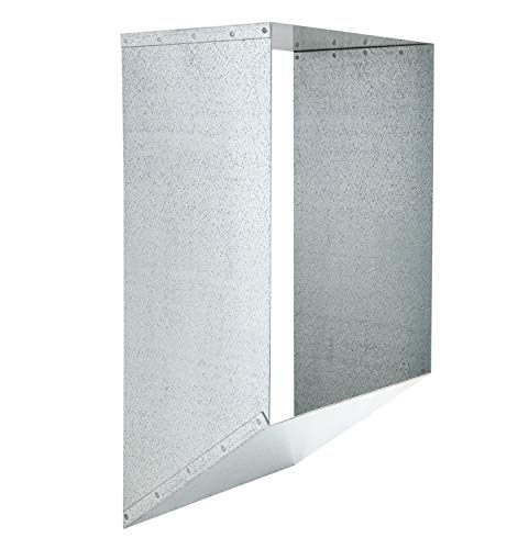 Oswald Supply Stainless Steel Trash Chute Door Wall Sleeve - for Laundry or Garbage (12" X 15")