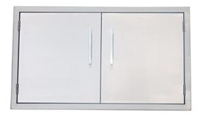 sunstone ba-dd36 beveled frame double access door, 36″