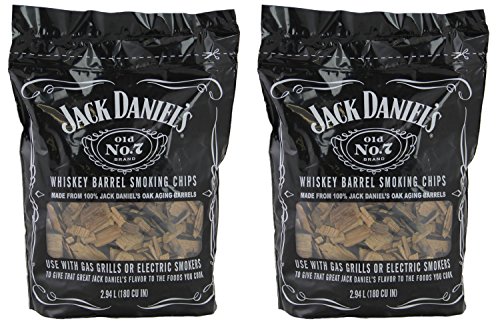 Jack Daniels 01749 Wood CBsgs BBQ Smoking Chips, 2Pack (2.94 L)