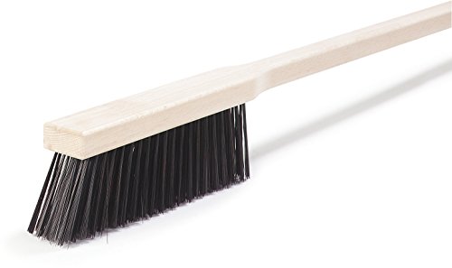 Carlisle FoodService Products 4577200 Carbon Steel Bristle Pizza/BBQ Oven Brush, 39" Overall Length