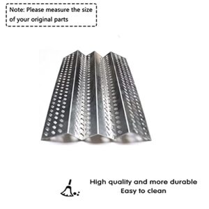 Htanch SN2461(3-Pack) SA2461 (3-Pack) 16GA Heat Plate Burner and Burner Electrode Replacement for American Outdoor Grill 24NB, 24NG, 24NP, 24PC, 36NB, 36PC Grills