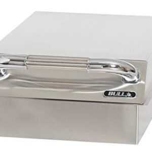 Bull Outdoor Products 60008 Stainless Steel Single Side Burner, Liquid Propane , Gray