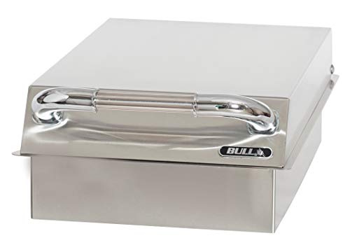 Bull Outdoor Products 60008 Stainless Steel Single Side Burner, Liquid Propane , Gray