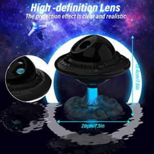 BestYiJo Star Projector Galaxy Night Light, UFO Galaxy Projector, Timer, Touch and Remote Control, Starry Nebula LED Ceiling Projector, Room Decor for Bedroom, Gifts for Birthdays, Valentine's Day