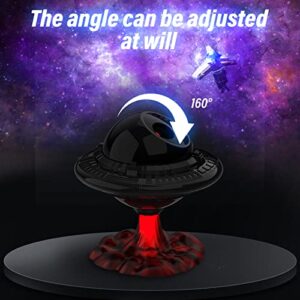 BestYiJo Star Projector Galaxy Night Light, UFO Galaxy Projector, Timer, Touch and Remote Control, Starry Nebula LED Ceiling Projector, Room Decor for Bedroom, Gifts for Birthdays, Valentine's Day